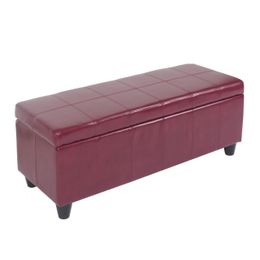 MCW SITZBANK MIT AUFBEWAHRUNG Rot