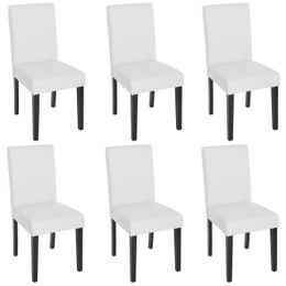 MCW ESSZIMMERSTUHL Wei&szlig; 6er-Set
