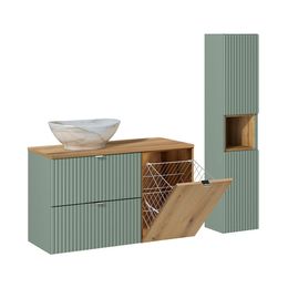 BADM&Ouml;BEL 100.4cm Jade 2er-Set Gr&uuml;n