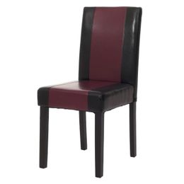 MCW ESSZIMMERSTUHL Schwarz, Rot, Schwarz