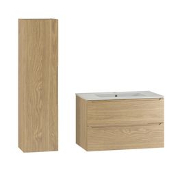 BADM&Ouml;BEL 80cm Viggo 2er-Set Holz