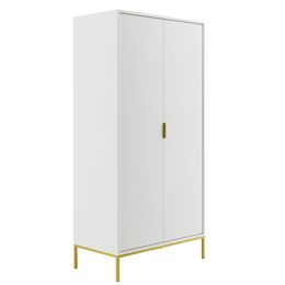 SCHRANK 2 T&uuml;ren Seattle Wei&szlig;