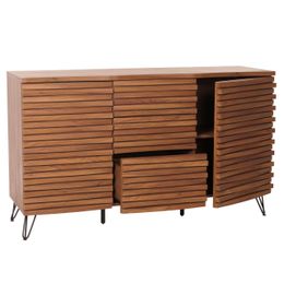 MCW SIDEBOARD Walnuss Dekor