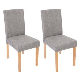 MCW ESSZIMMERSTUHL Grau, Braun 2er-Set