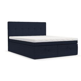 BOXBETT Arivo 140/200 cm Marineblau im Riva Stoff