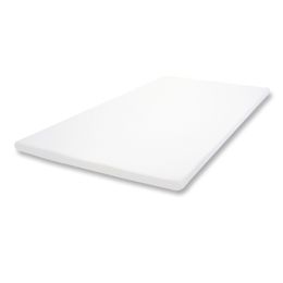 MCW MEMORYFOAM-MATRATZENTOPPER 6CM Wei&szlig;