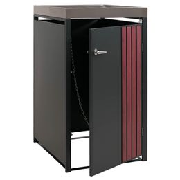 MCW 1ER-M&Uuml;LLTONNENVERKLEIDUNG Anthrazit, Dunkelbraun