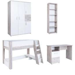 Arthur Berndt SCHULKINDZIMMER Komplettset Bente 4-tlg