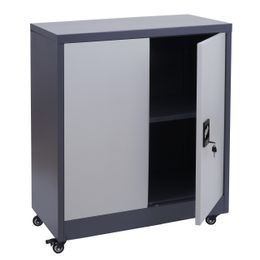 MCW AKTENSCHRANK Dunkelgrau, Hellgrau