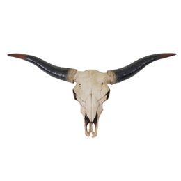 MCW DEKO SCH&Auml;DEL LONGHORN Beige