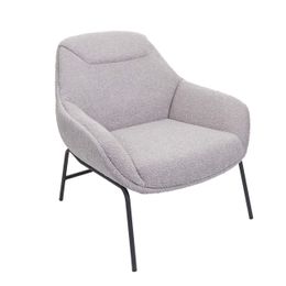 MCW LOUNGE-SESSEL Hellgrau