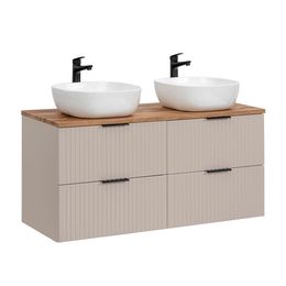 DOPPELWASCHTISCH 120.8cm Adriel Beige