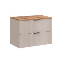 WASCHTISCHUNTERSCHRANK 80.6cm Adriel Beige