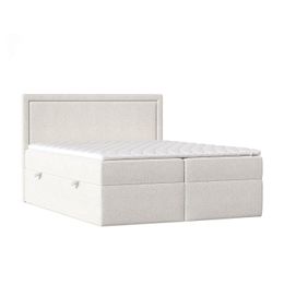BOXBETT Jodan 180/200 cm Wei&szlig; im Baloo Stoff