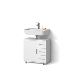 WASCHBECKENUNTERSCHRANK Eisak Wei&szlig; 60 x 60 cm