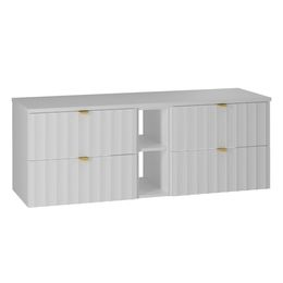 WASCHTISCHUNTERSCHRANK 140.6cm Lexa Wei&szlig;
