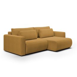 ECKSOFA Evy 3 Sitzpl&auml;tze Gelb