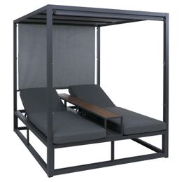 MCW LOUNGE-GARTENLIEGE Grau
