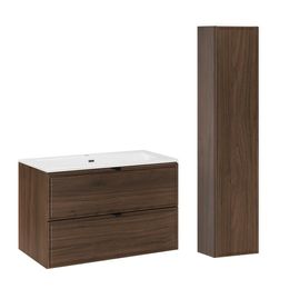 BADM&Ouml;BEL 81cm Elias 2er-Set Holz
