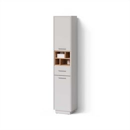 BADSCHRANK Temo Wei&szlig; 38 x 190 cm