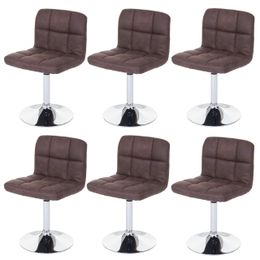 MCW ESSZIMMERSTUHL Dunkelbraun 6er-Set