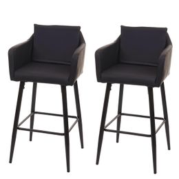 MCW BARHOCKER Schwarz 2er-Set