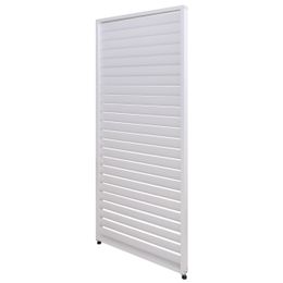 MCW LAMELLENWAND F&Uuml;R PERGOLA Wei&szlig;