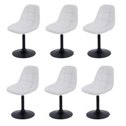 MCW ESSZIMMERSTUHL Cremewei&szlig; 6er-Set