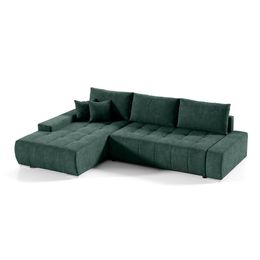 ECKSOFA Jonas 4 Sitzpl&auml;tze Gr&uuml;n