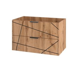 WASCHTISCHUNTERSCHRANK 80cm Teren Holz