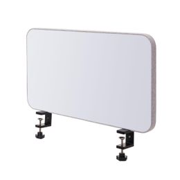 MCW TISCH-WHITEBOARD Grau, Wei&szlig;