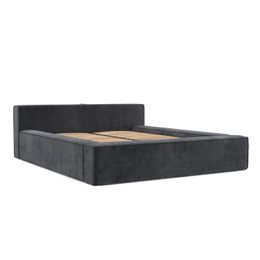 POLSTERBETT Casto mit Stauraum 180/200 cm Anthrazit im Terra NW Stoff