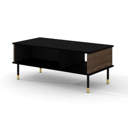 COUCHTISCH Rani Holz und Schwarz