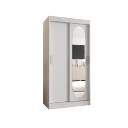 SCHIEBET&Uuml;RENSCHRANK mit Spiegel ROYAL 200/100/62 2-t&uuml;rig