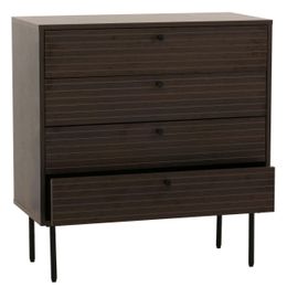 MCW KOMMODE Dunkelbraun