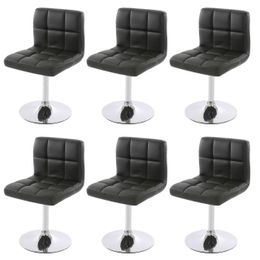 MCW ESSZIMMERSTUHL Schwarz 6er-Set