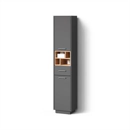 BADSCHRANK Temo Anthrazit 38 x 190 cm