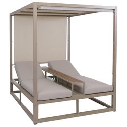MCW LOUNGE-GARTENLIEGE Beige