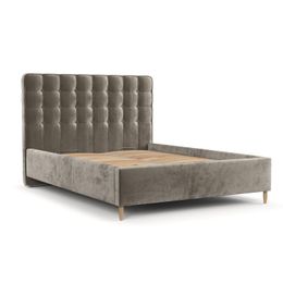 POLSTERBETT Paloma 180/200 cm Beige im Lotta Stoff