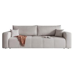 SCHLAFSOFA Velours mit Bettkasten und Schlaffunktion