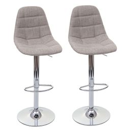 MCW BARHOCKER Hellgrau 2er-Set