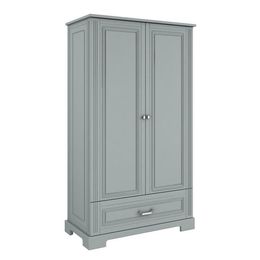SCHRANK 2 T&uuml;ren Grau