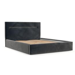 POLSTERBETT Liline 140/200 cm Anthrazit im Paros Stoff