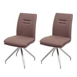 MCW ESSZIMMERSTUHL Braun 2er-Set