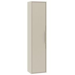 Badplaats BADEZIMMERSCHRANK Rimini mit 1 T&uuml;r Cashmere - 38 x 33 x 170 cm