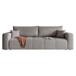 SCHLAFSOFA Velours mit Bettkasten und Schlaffunktion