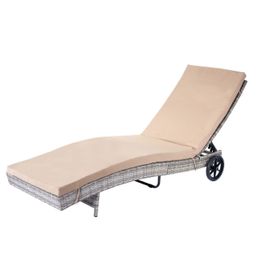 MCW SONNENLIEGE Grau, Beige