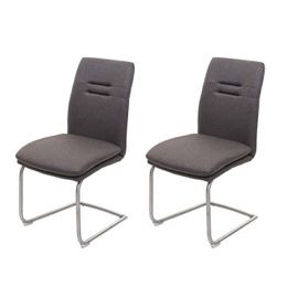 MCW ESSZIMMERSTUHL Grau 2er-Set