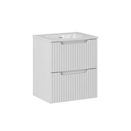WASCHTISCH 50cm Riva Wei&szlig;
