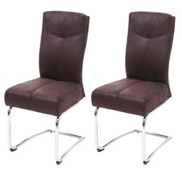 MCW ESSZIMMERSTUHL Braun 2er-Set